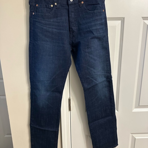 Levi's | Jeans | Levis Mens Deep Indigo Straight Jeans 5 | Poshmark